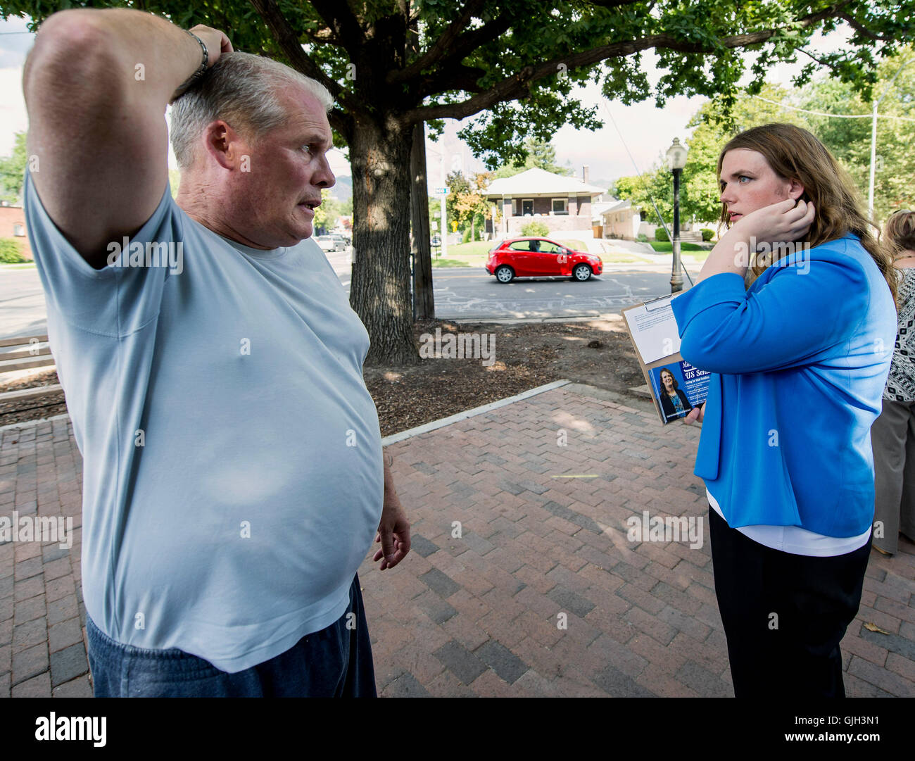 Salt Lake City, Utah, USA. 16th Aug, 2016. MISTY K. SNOW, Democratic ...