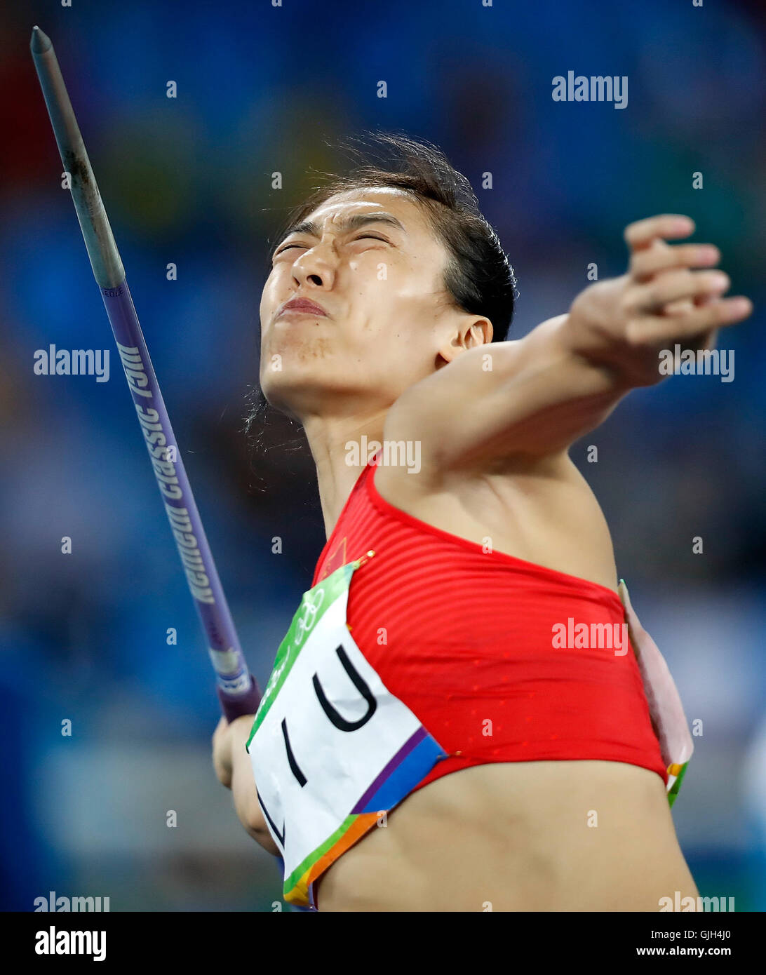 Rio De Janeiro, Brazil. 16th Aug, 2016. China's Lyn Huihui competes ...