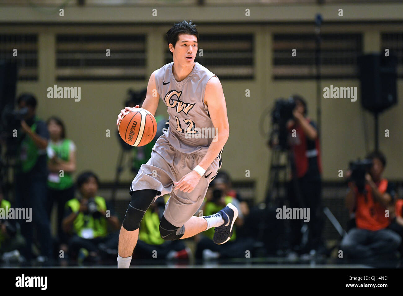 Tokyo, Japan. 16th Aug, 2016. Yuta Watanabe (George Washington ...