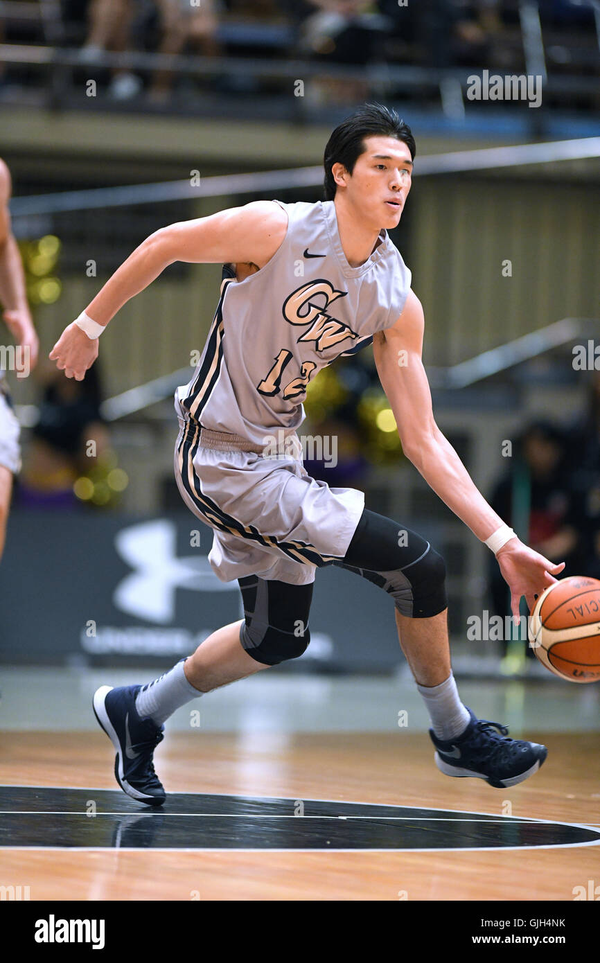 Tokyo, Japan. 16th Aug, 2016. Yuta Watanabe (George Washington ...