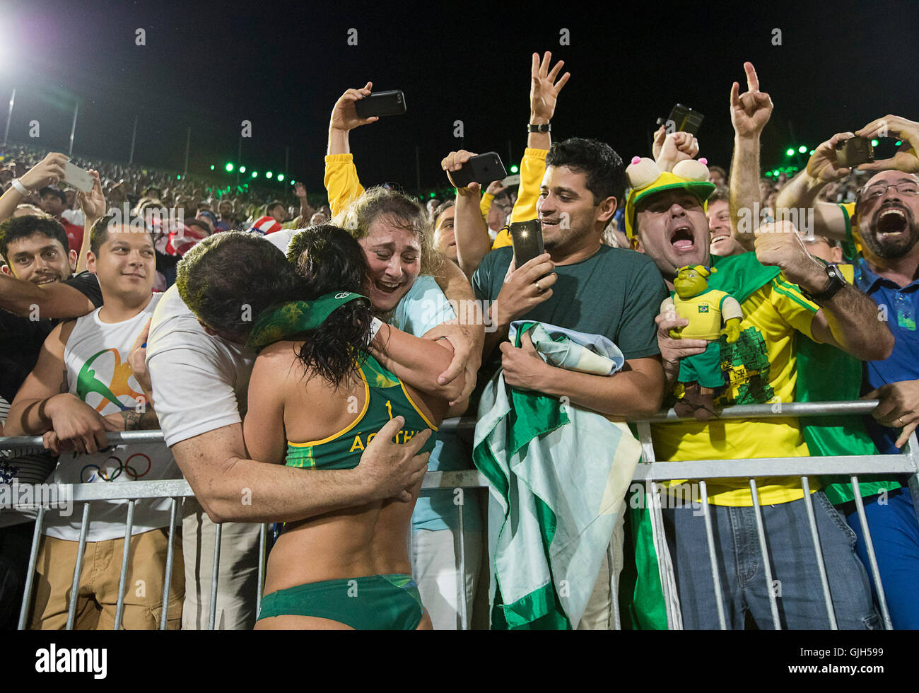 Rio de Janeiro, RJ, Brazil. 17th Aug, 2016. OLYMPICS BEACH VOLLEYBALL ...