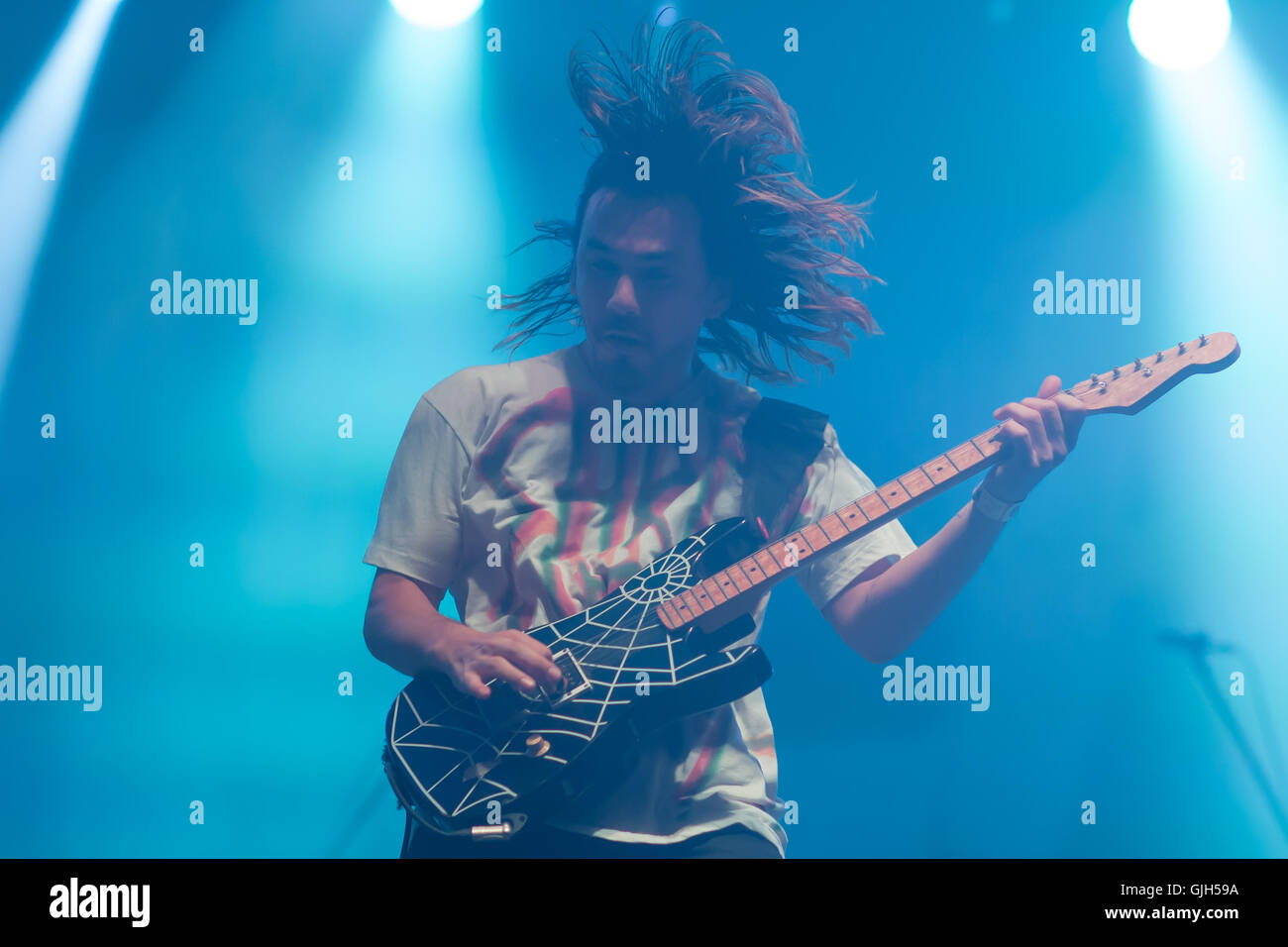 Budapest, Sziget (the Hungarian word for island) Festival on the Obuda ...