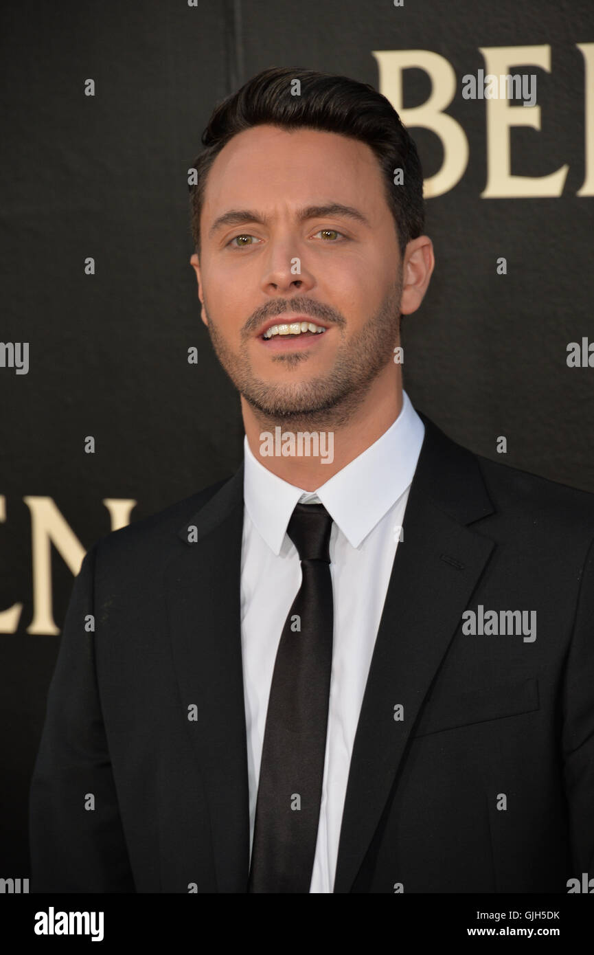 Los Angeles, California, USA. 16th August, 2016. Actor Jack Huston at ...