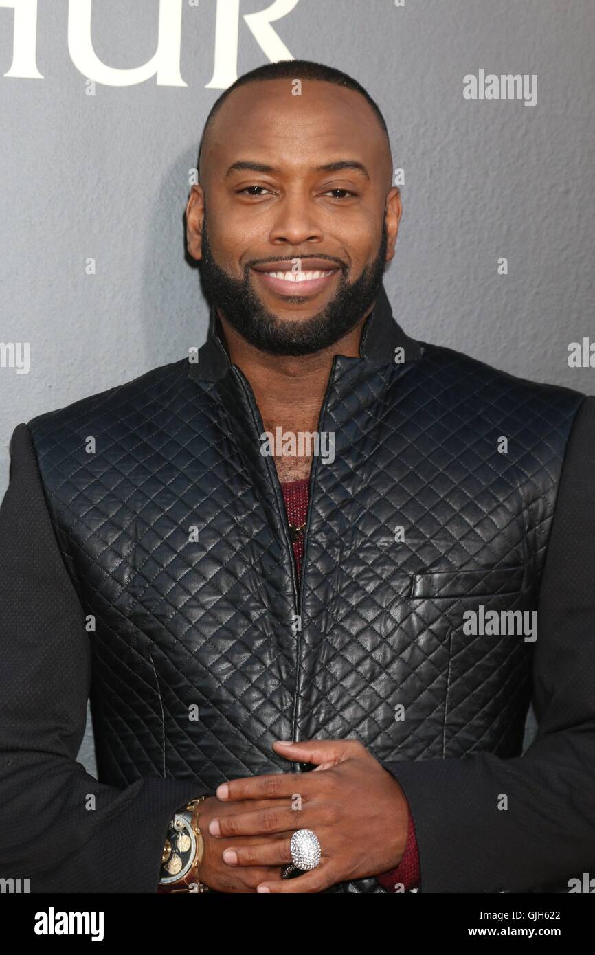 Los Angeles, CA, USA. 16th Aug, 2016. B.Slade at arrivals for BEN-HUR ...