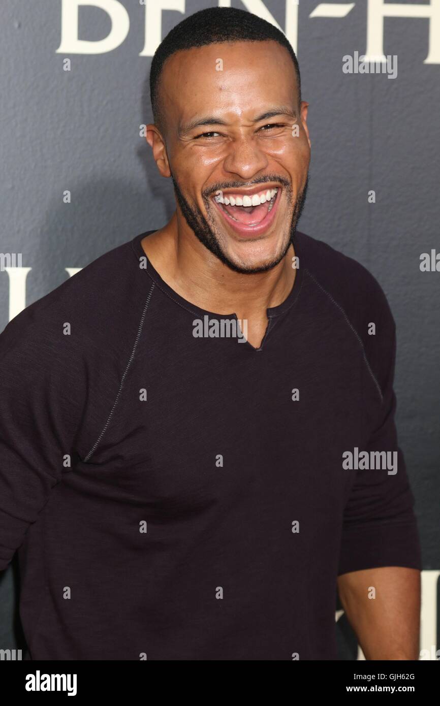 Los Angeles, CA, USA. 16th Aug, 2016. DeVon Franklin at arrivals for ...