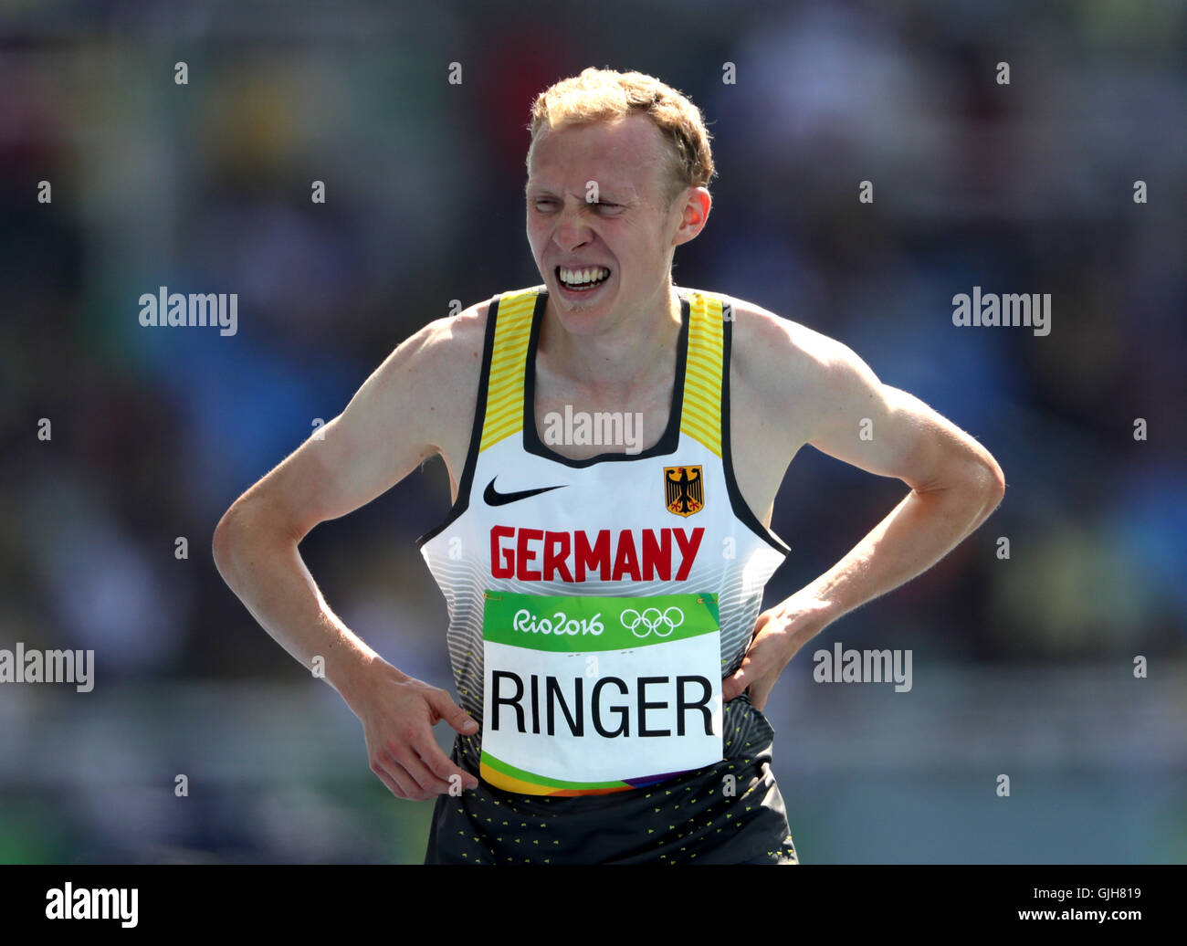Rio de Janeiro, Brazil. 17th Aug, 2016. Richard Ringer of Germany ...