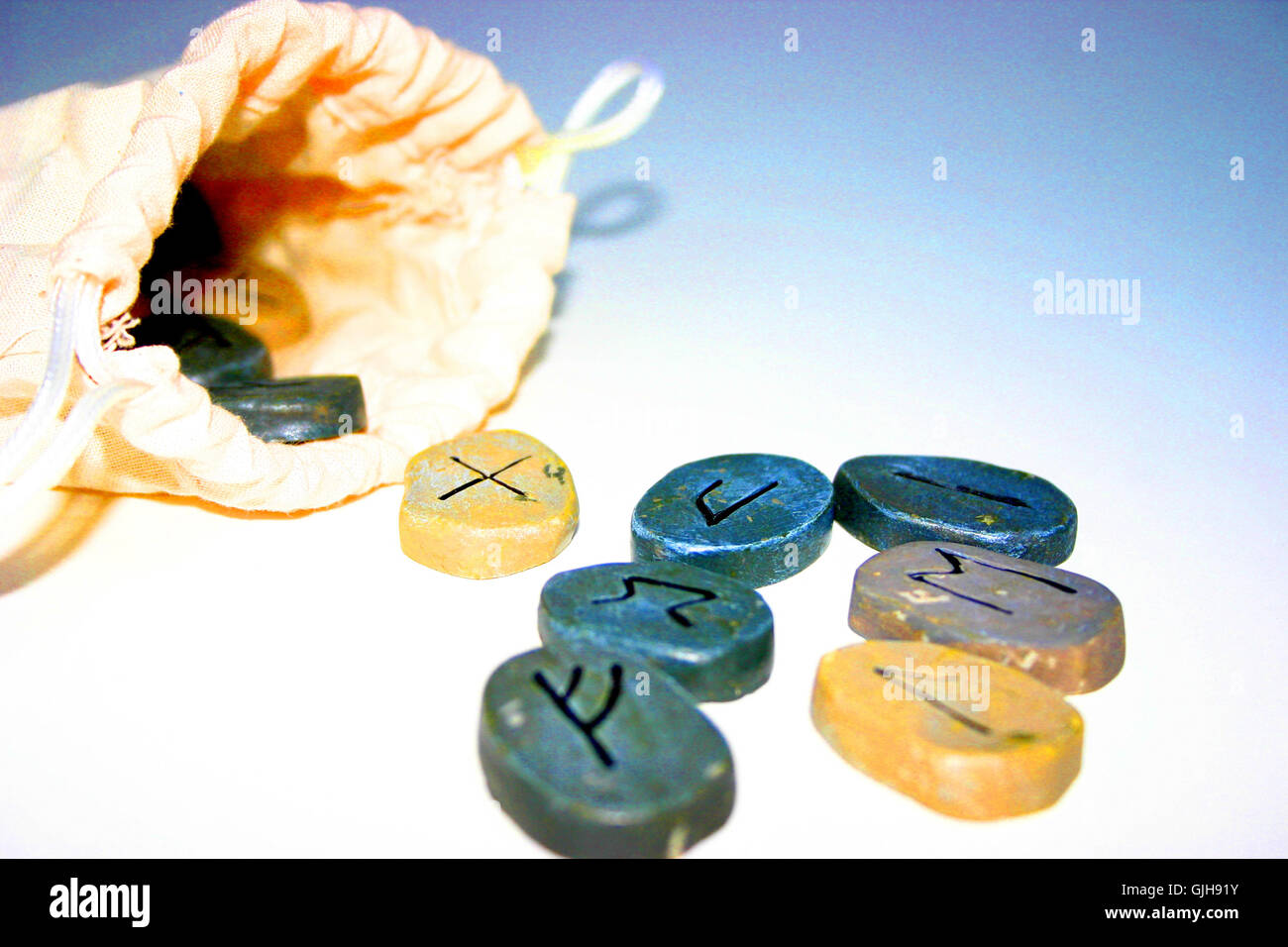 sign signal runes Stock Photo - Alamy
