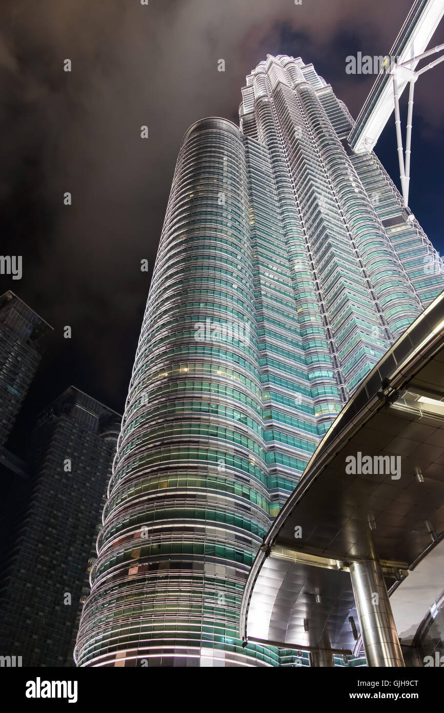 Petronas twin towers night hi-res stock photography and images - Alamy