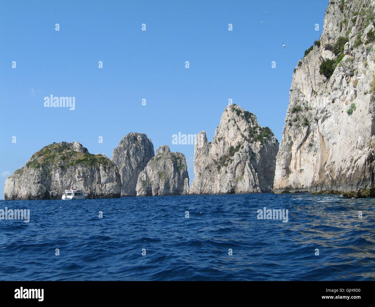 rocks of capri Stock Photo - Alamy