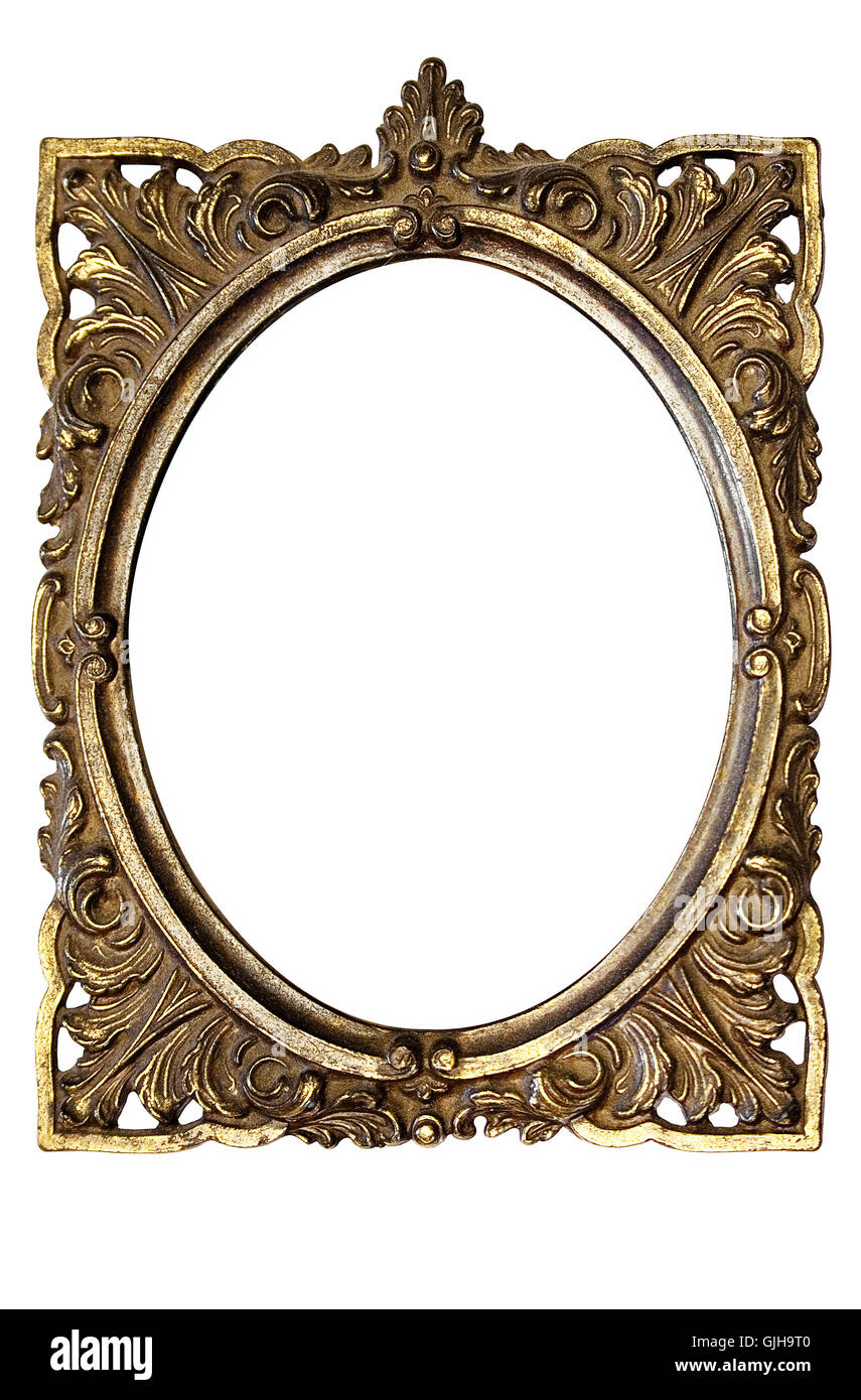 Oval frame antique hi-res stock photography and images - Alamy