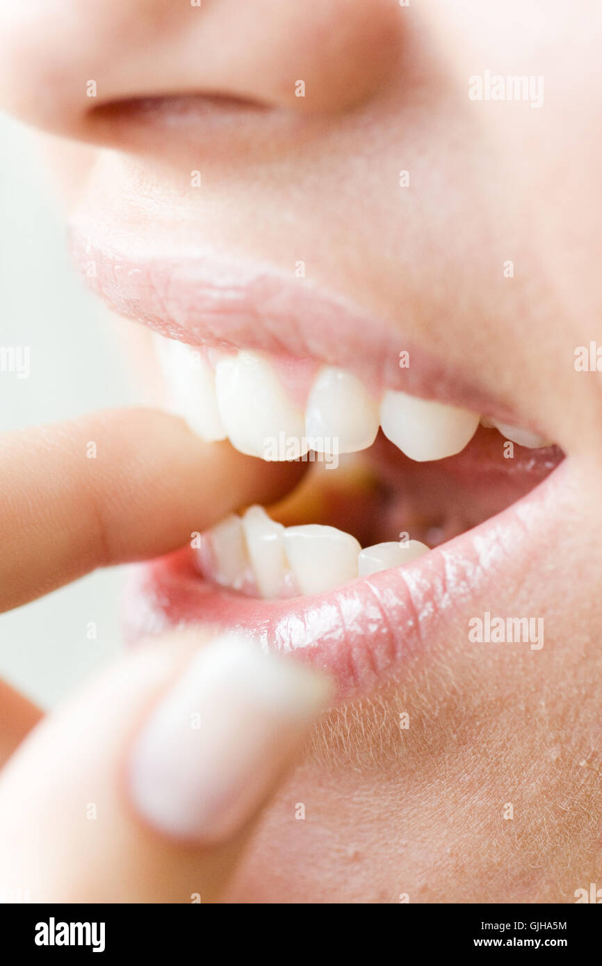 mouth,lips and teeth Stock Photo - Alamy