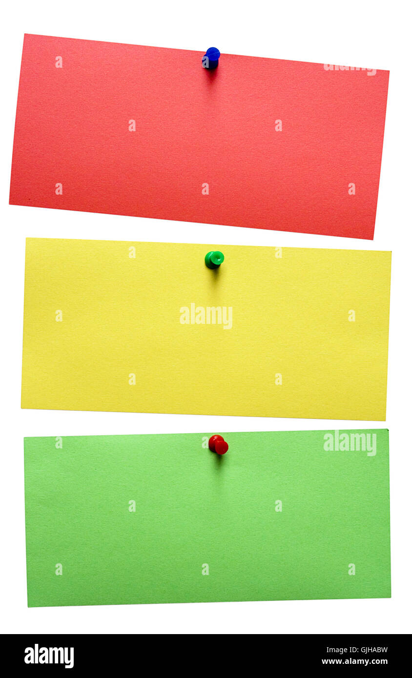 note traffic light Stock Photo - Alamy