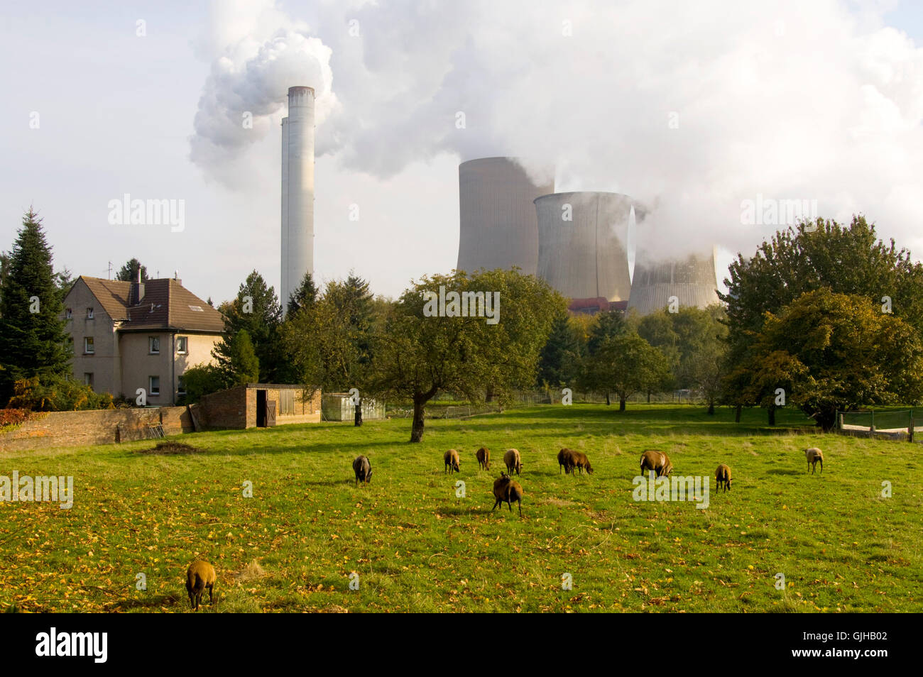 Niederaussem power station hi-res stock photography and images - Alamy
