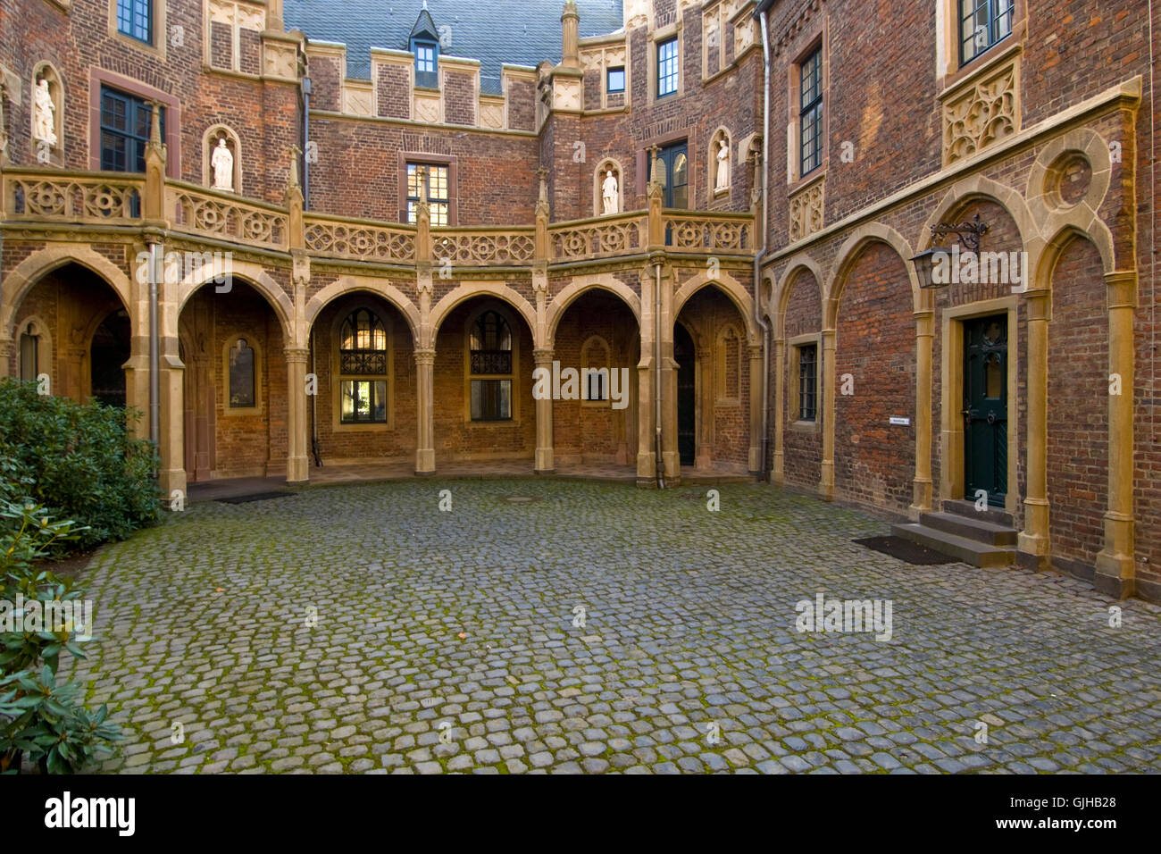 Germany, NRW, Rhein-Erft-Kreis, Bergheim, Schloss Paffendorf Stock ...
