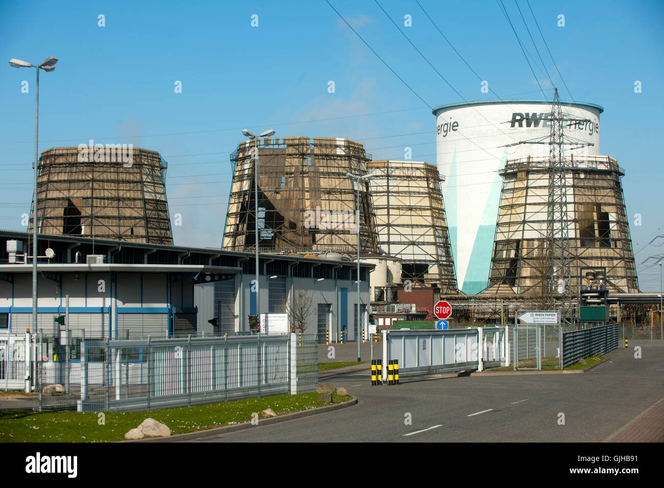 Deutschland, Nordrhein-Westfalen, Kreis Bergheim, Hürth, Knapsack, RWE ...