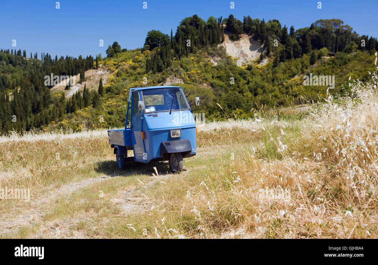 blue tuscany toscana Stock Photo - Alamy