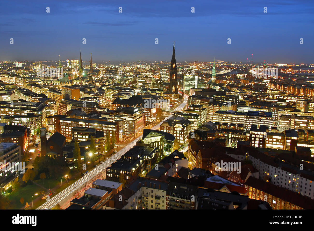 industry night photograph night photography Stock Photo - Alamy