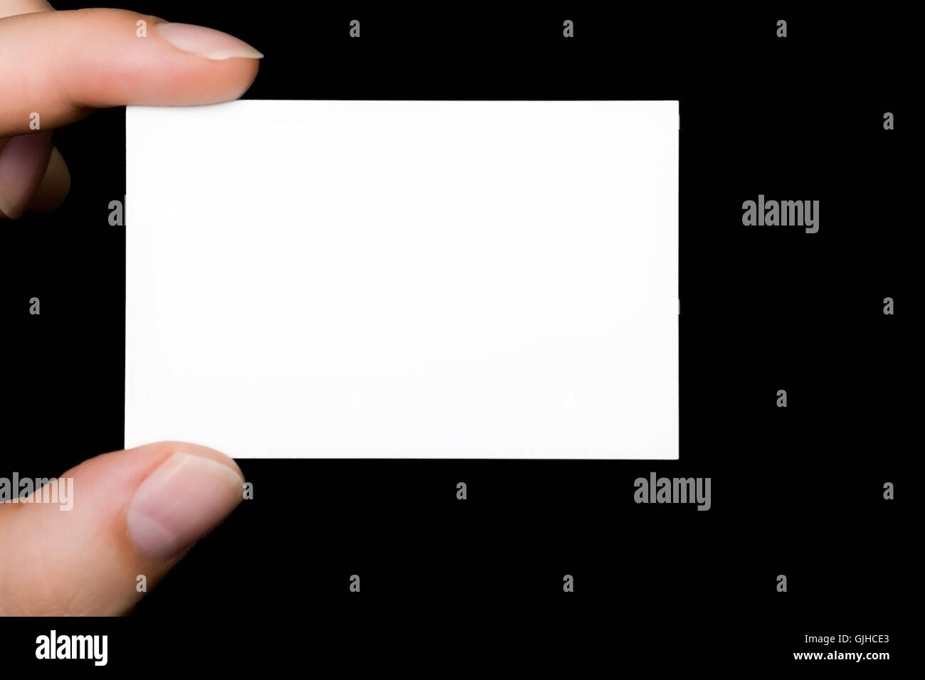 empty business card Stock Photo - Alamy
