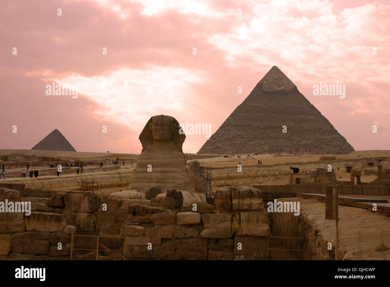 pyramid graves cairo Stock Photo - Alamy