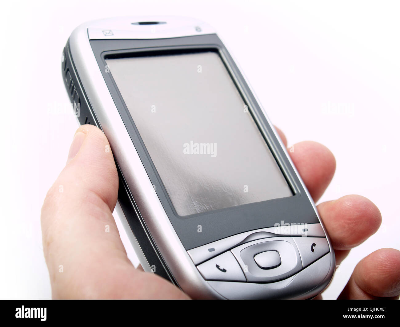 telephone phone hand Stock Photo - Alamy