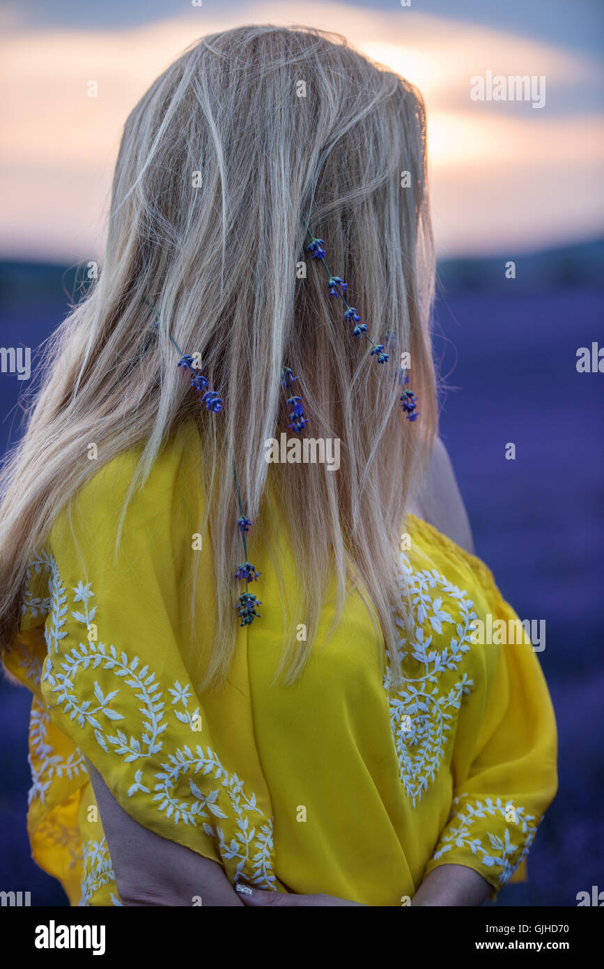 Boho portrait hi-res stock photography and images - Alamy