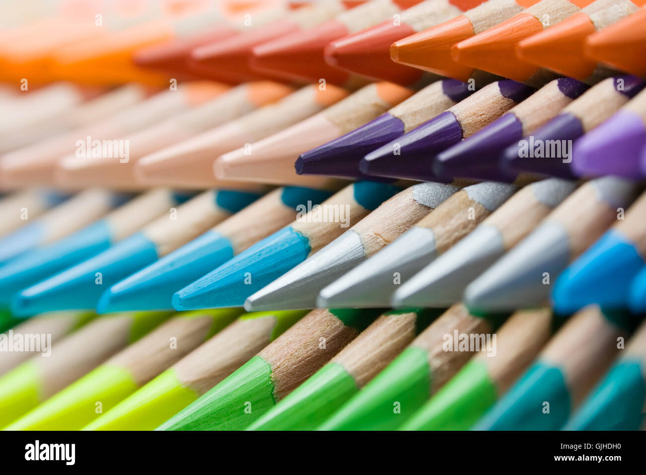 Crayon tips hi-res stock photography and images - Alamy