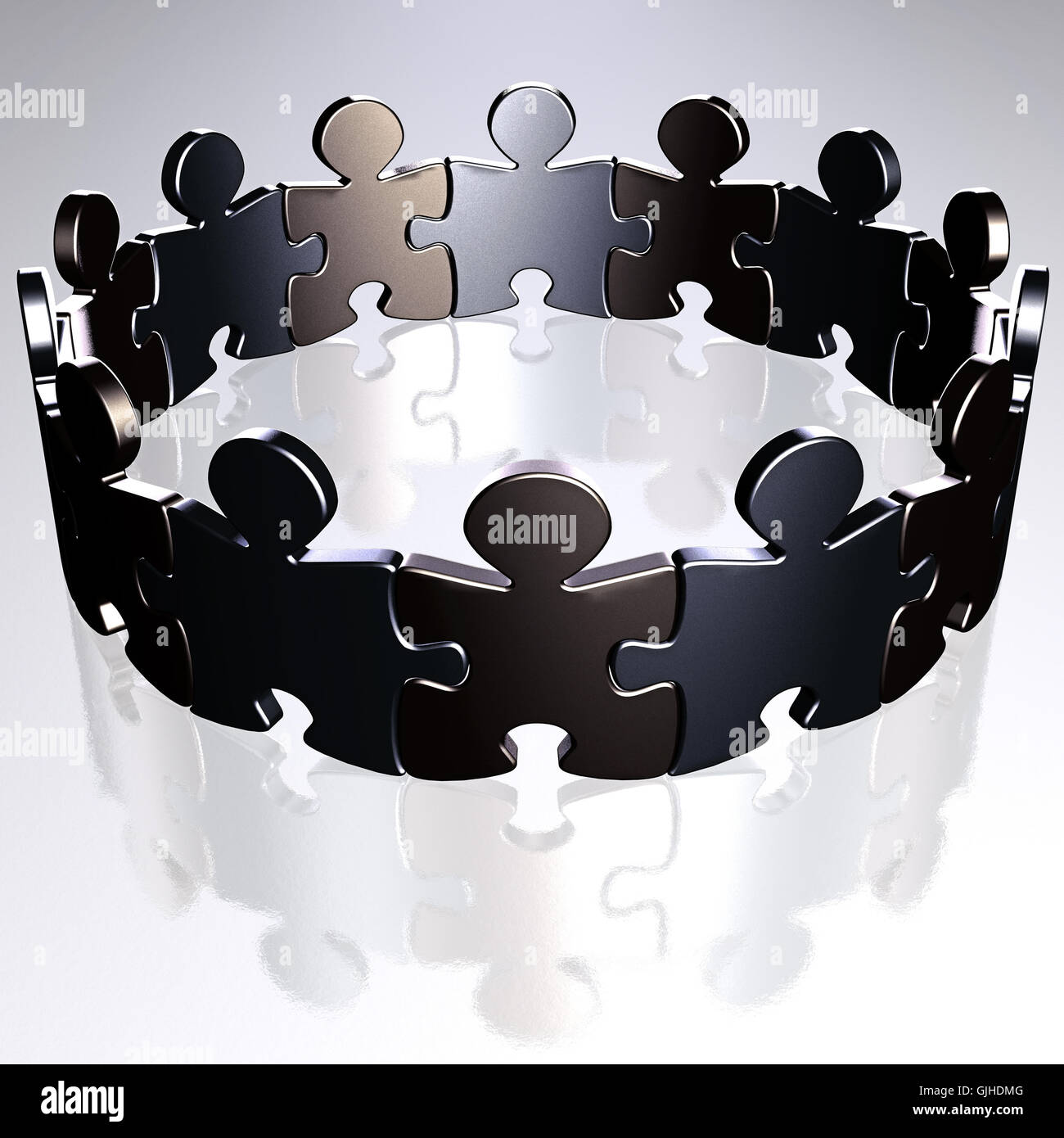 team work friendship connected Stock Photo - Alamy