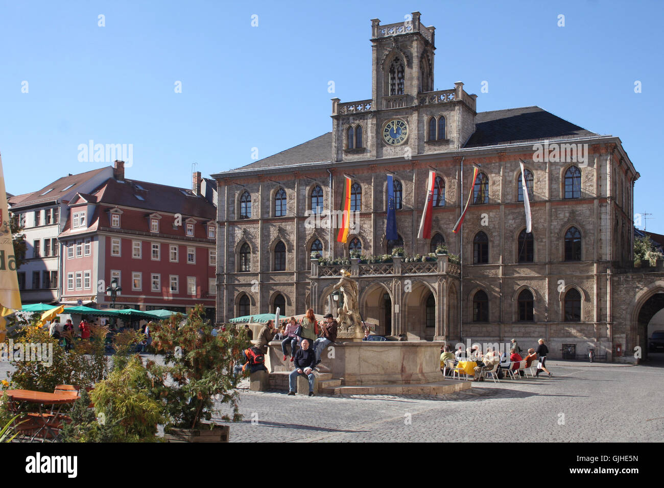 Rathaus weimar hi-res stock photography and images - Alamy