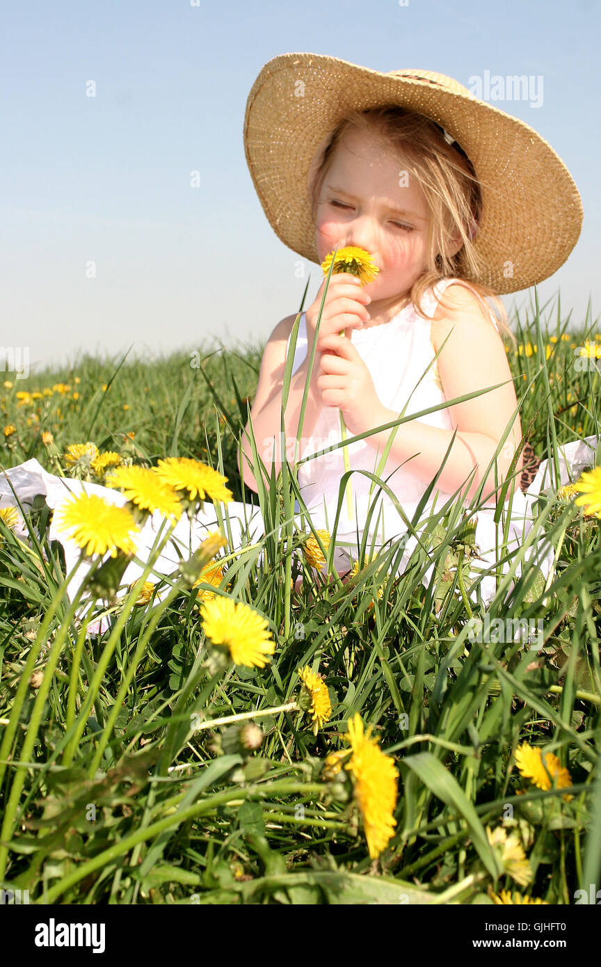 enjoy the scent Stock Photo - Alamy