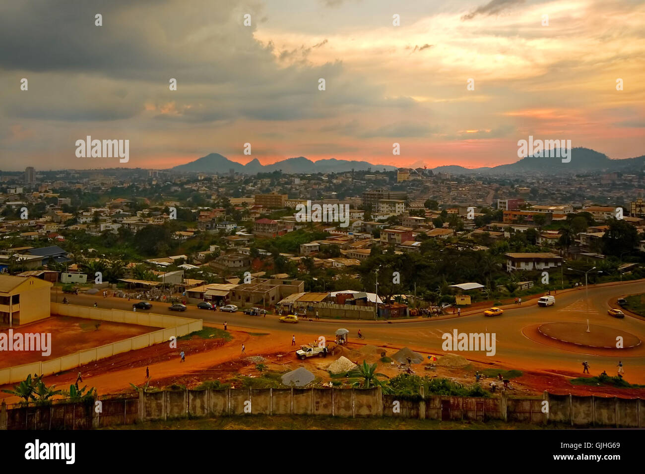 Yaounde cameroon sunset hi-res stock photography and images - Alamy