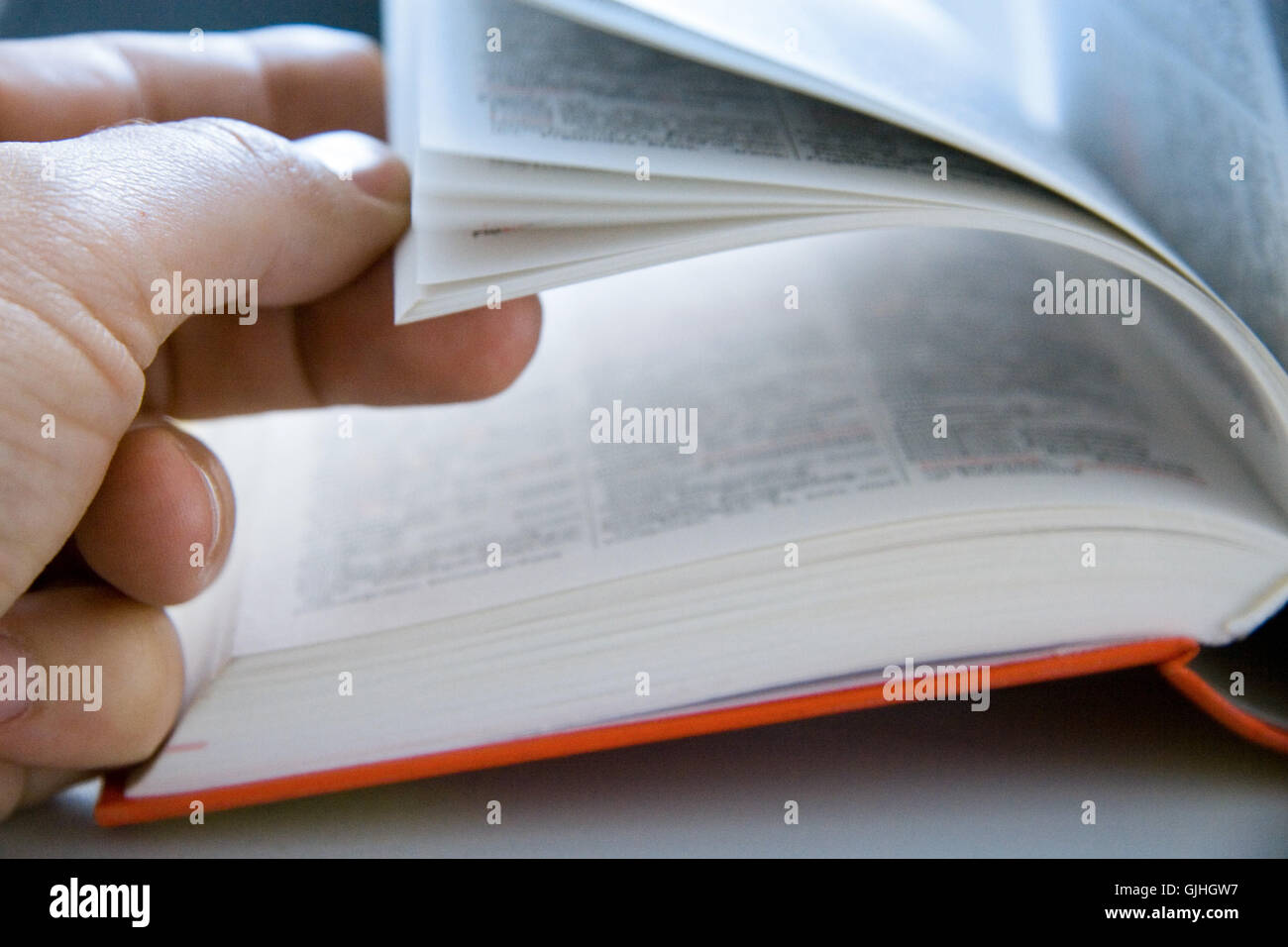 hand finger lexical Stock Photo - Alamy
