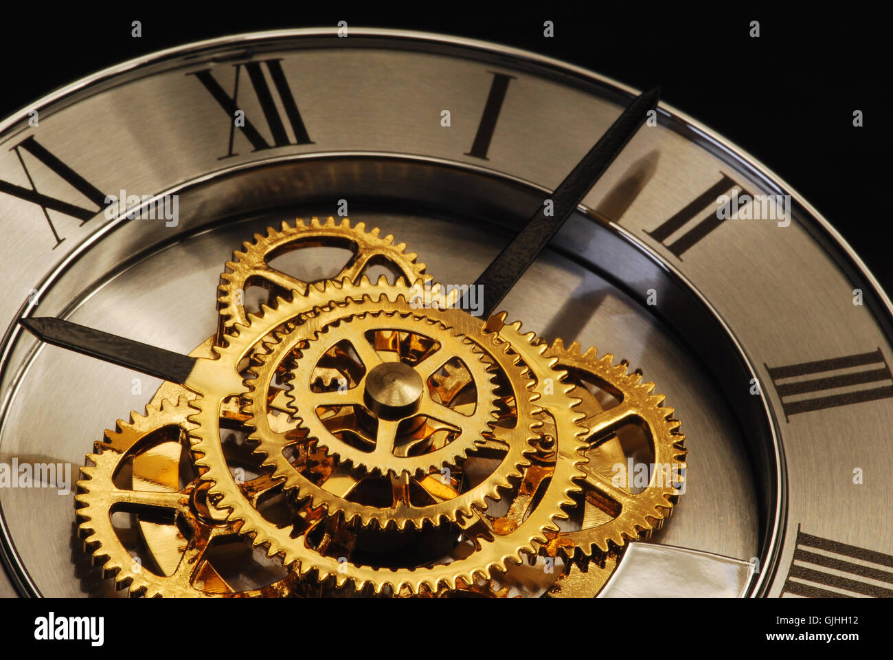 future clock pointer Stock Photo - Alamy