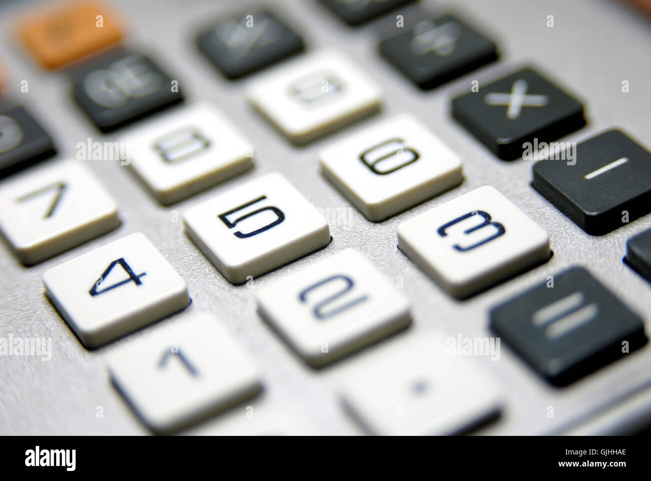 Keyboard Calculator Calculate Pocket Compute High Resolution Stock ...