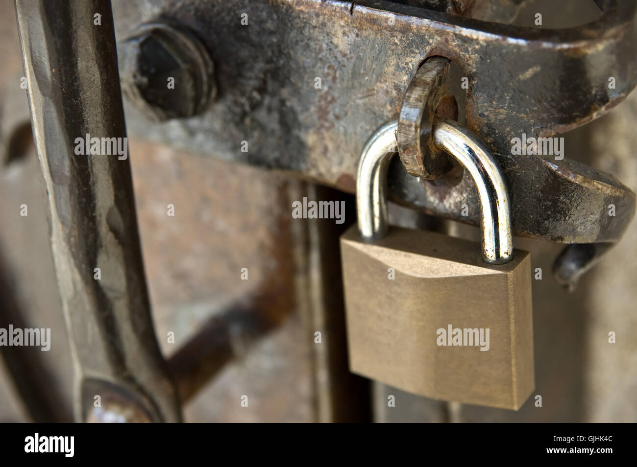 Jail lock hi-res stock photography and images - Alamy