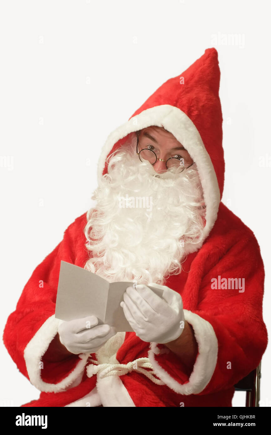 Father christmas hood hi-res stock photography and images - Alamy