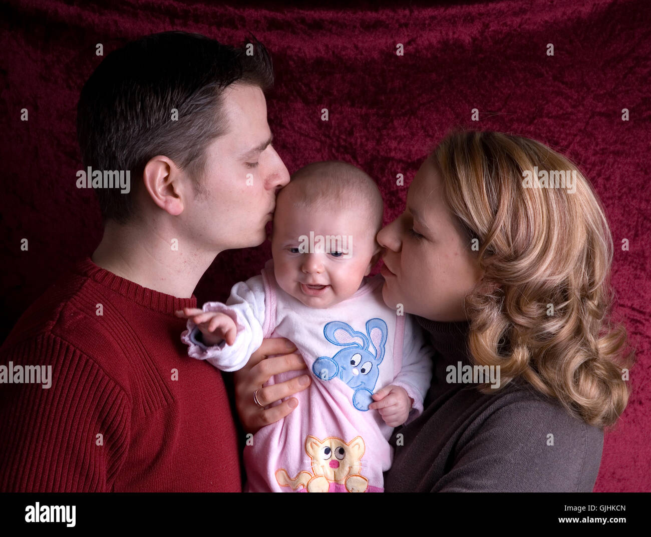 baby three mother Stock Photo - Alamy