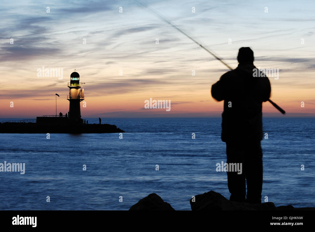 sign signal blue Stock Photo - Alamy