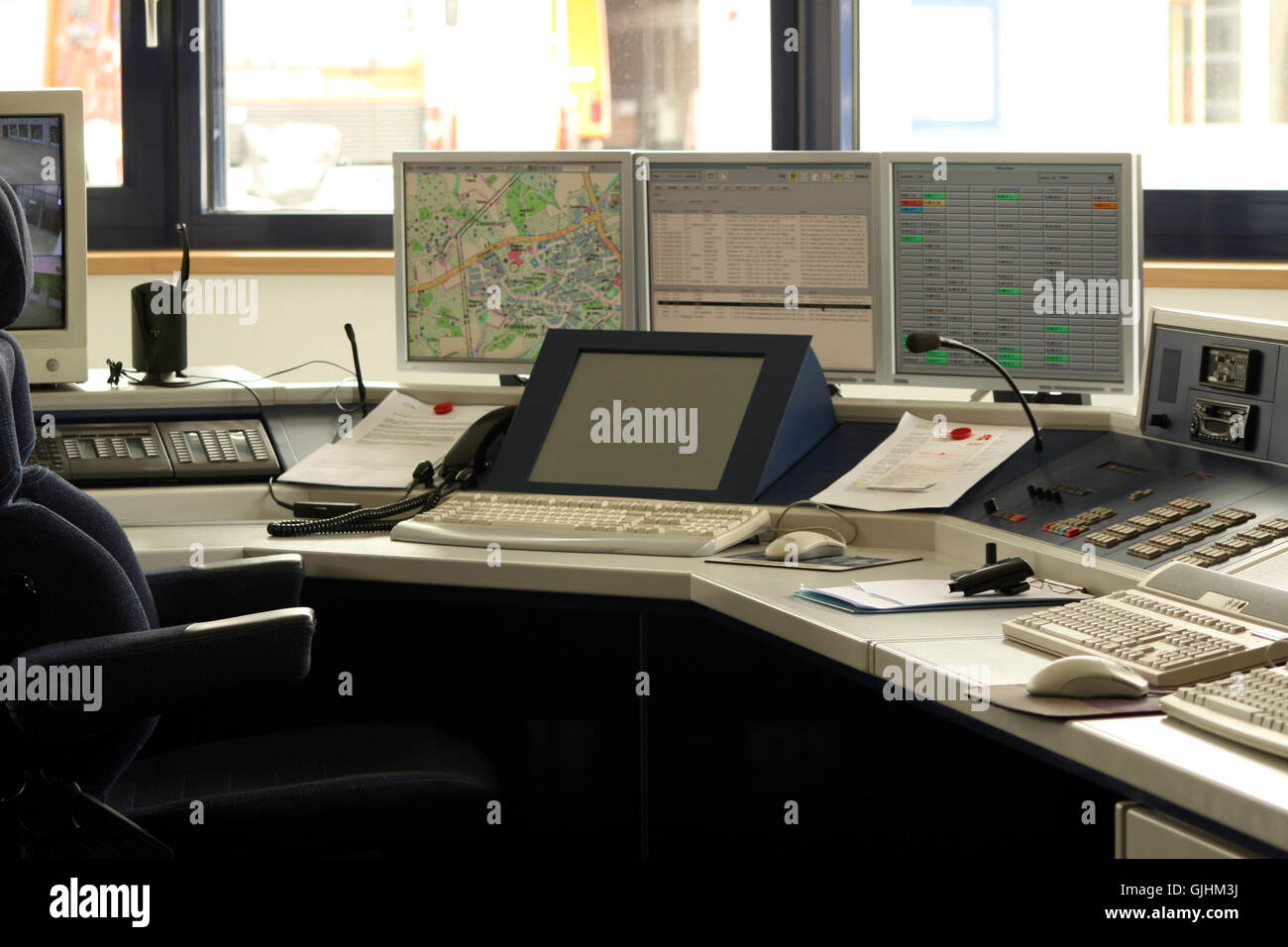 telephone phone monitors Stock Photo - Alamy