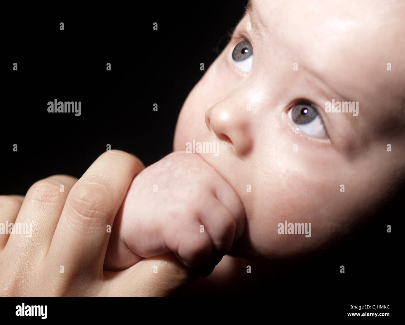 Baby Grasp Finger High Resolution Stock Photography and Images - Alamy