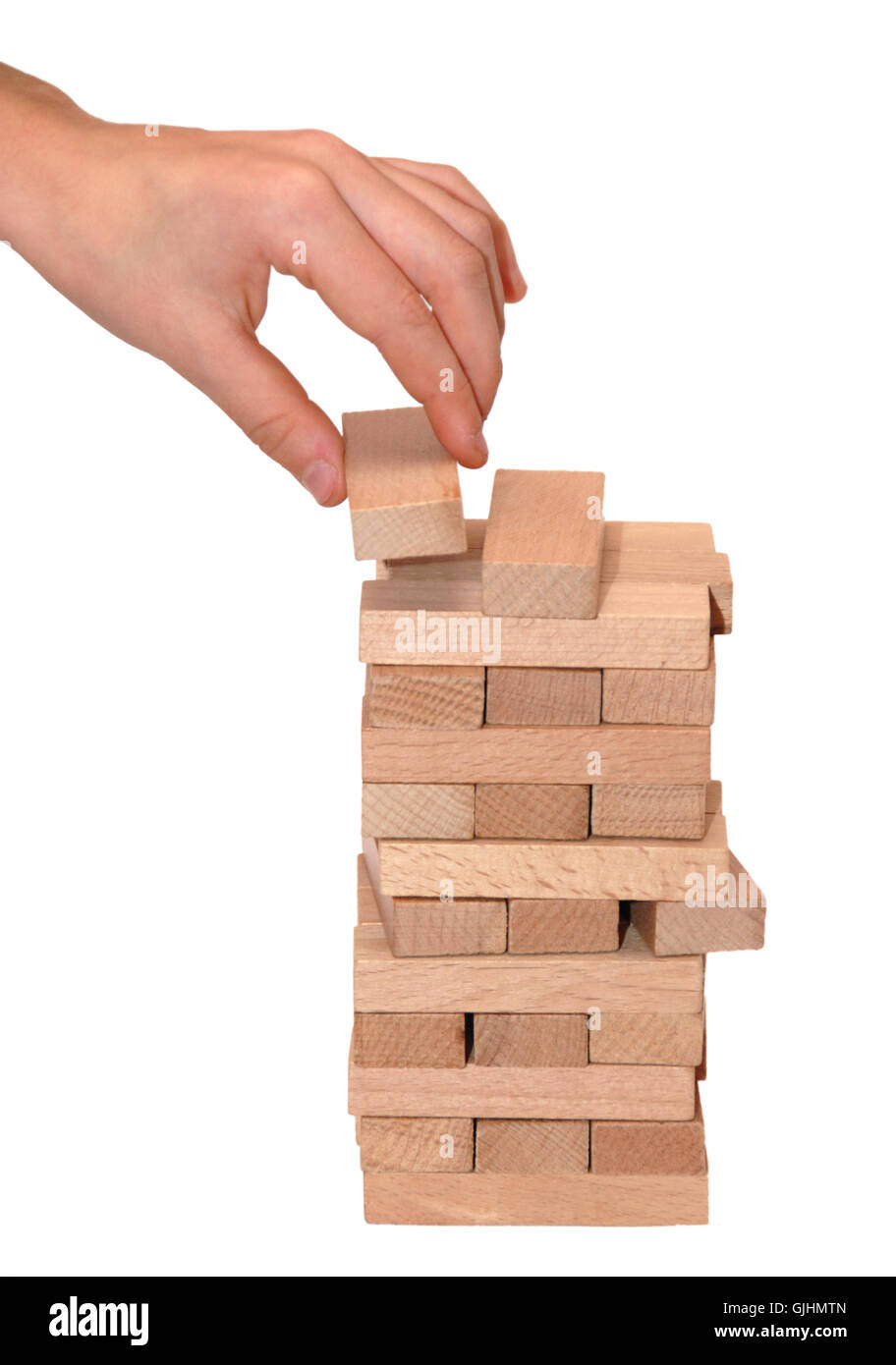 tower hand build Stock Photo - Alamy