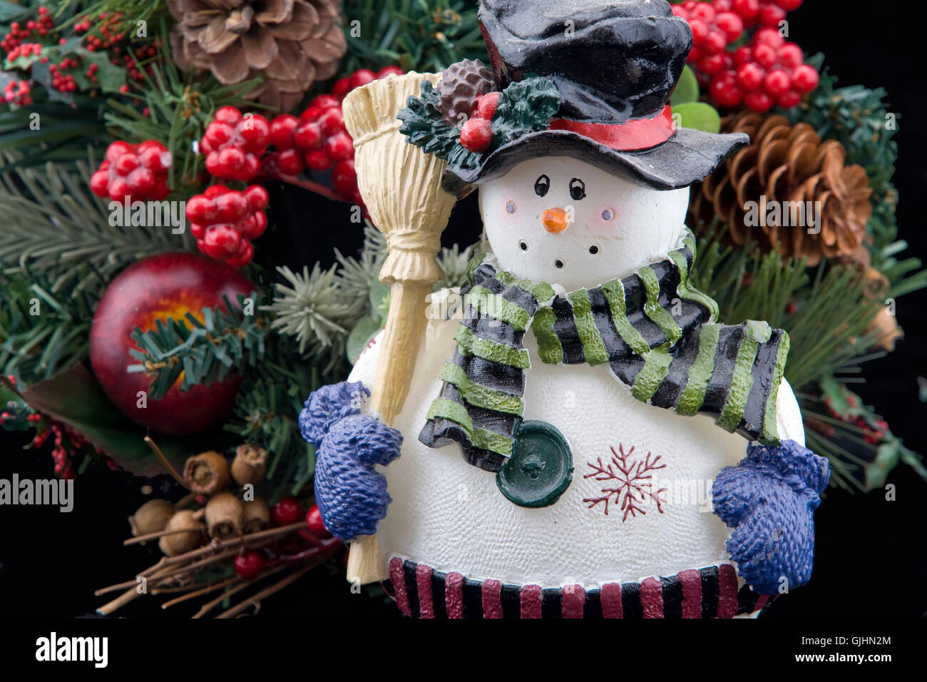 Floral snowman hi-res stock photography and images - Alamy