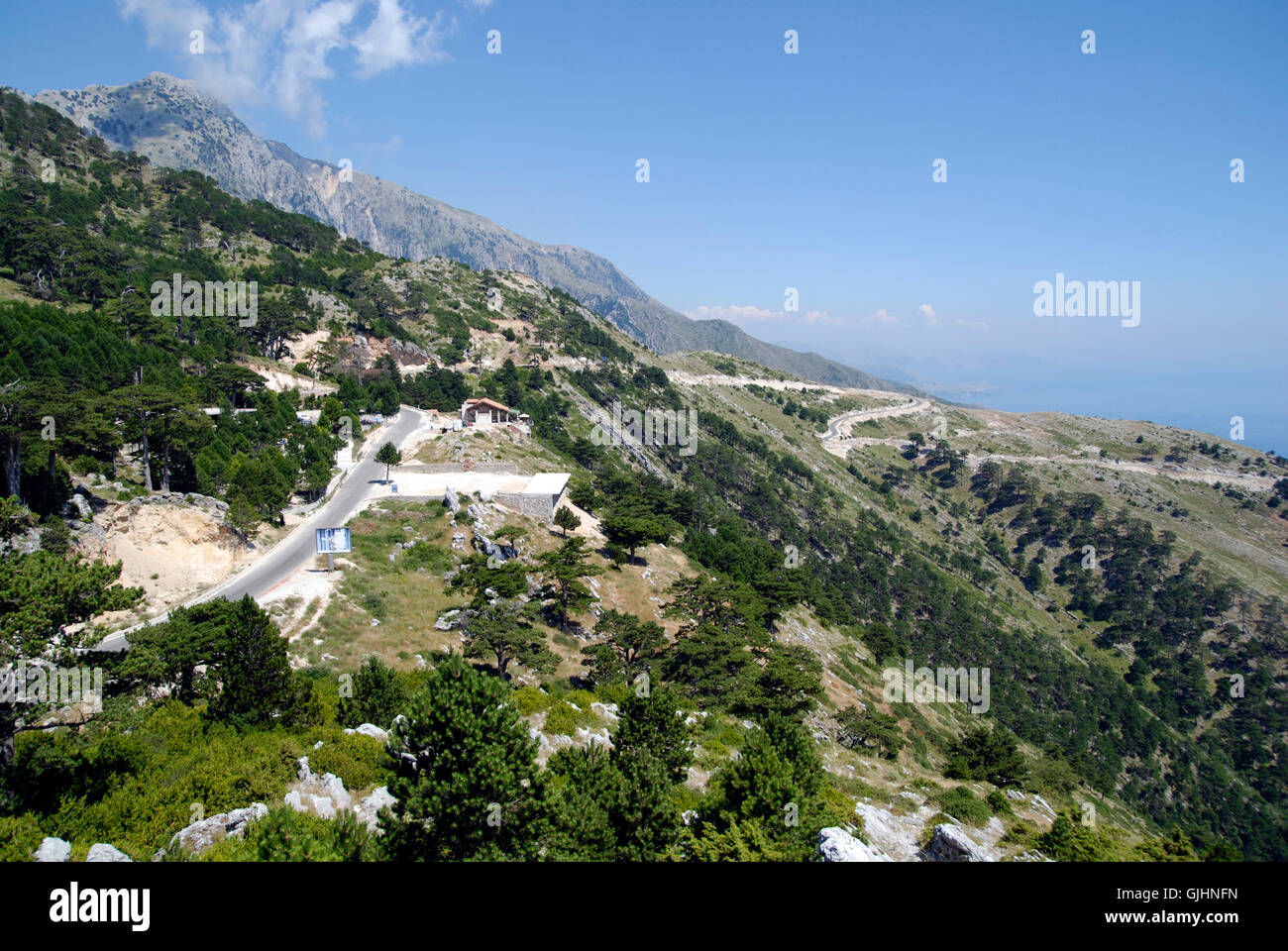 Llogara national park albania hi-res stock photography and images - Alamy