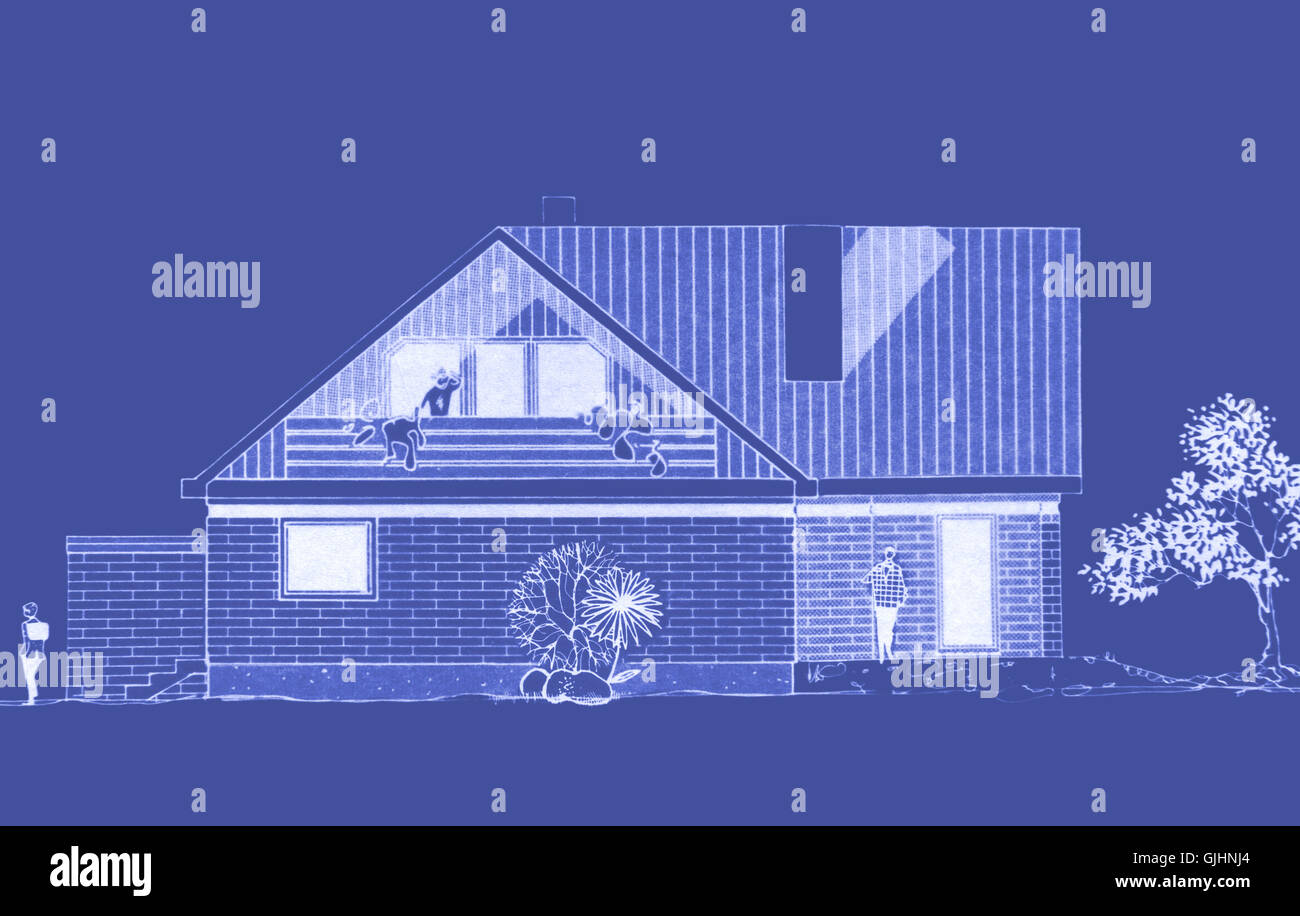 Blaupause zeichnen hi-res stock photography and images - Alamy