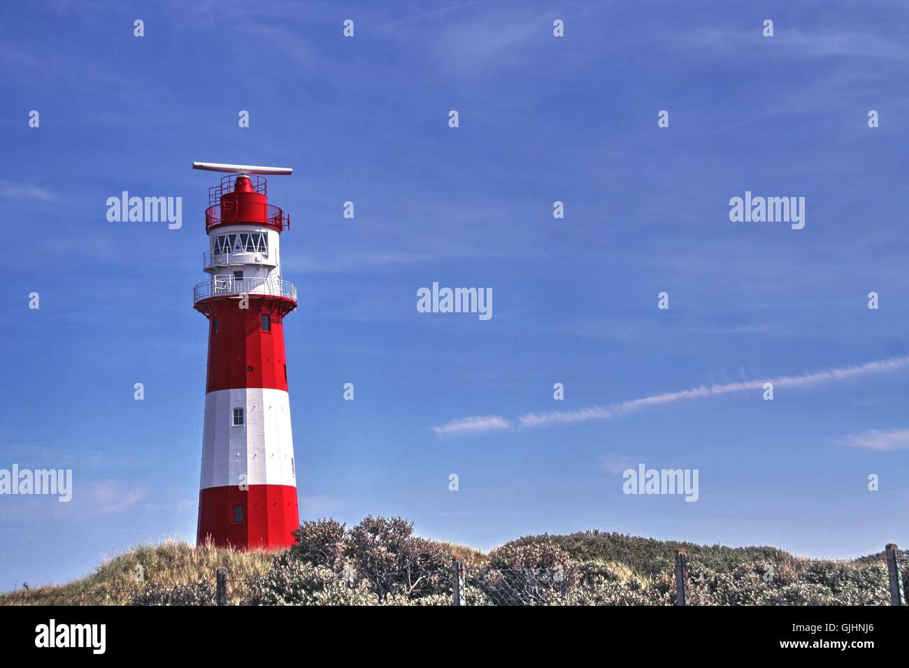 small borkum lighthouse Stock Photo - Alamy