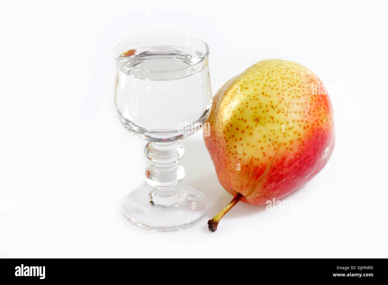 Birnenschnaps Cut Out Stock Images & Pictures - Alamy