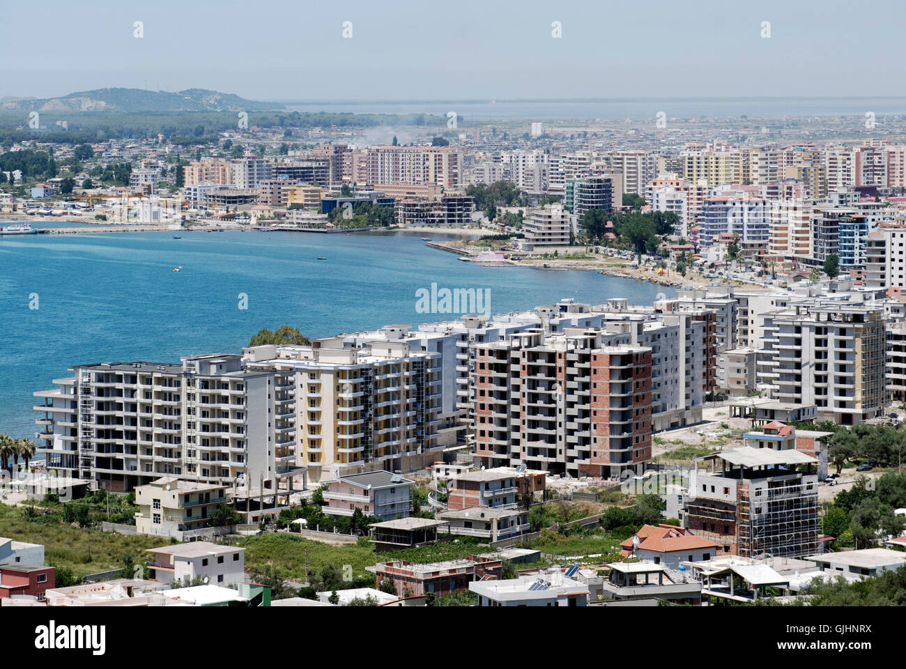 bay of vlore Stock Photo - Alamy