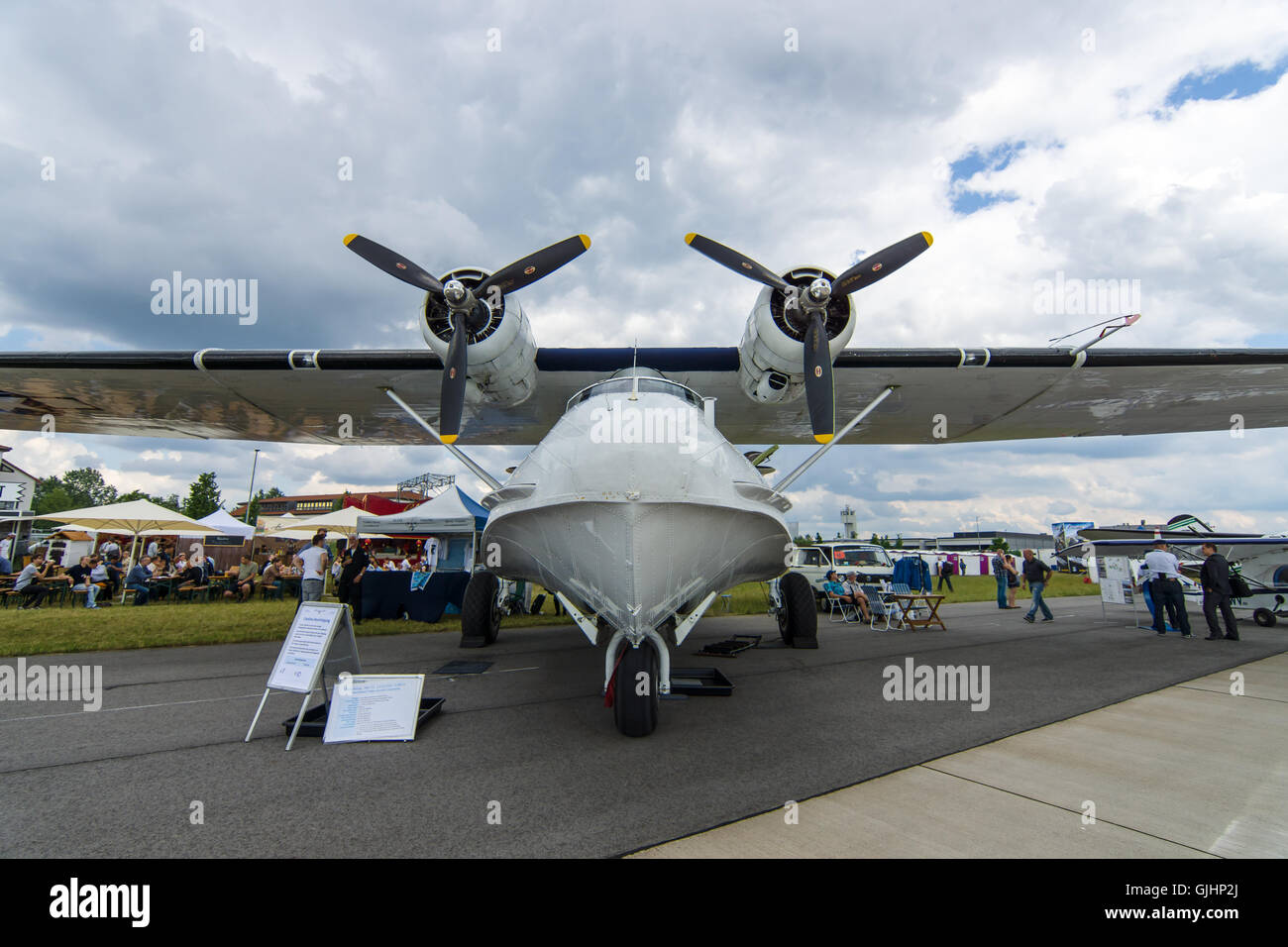 Maritime patrol and search-and-rescue seaplane Consolidated PBY ...