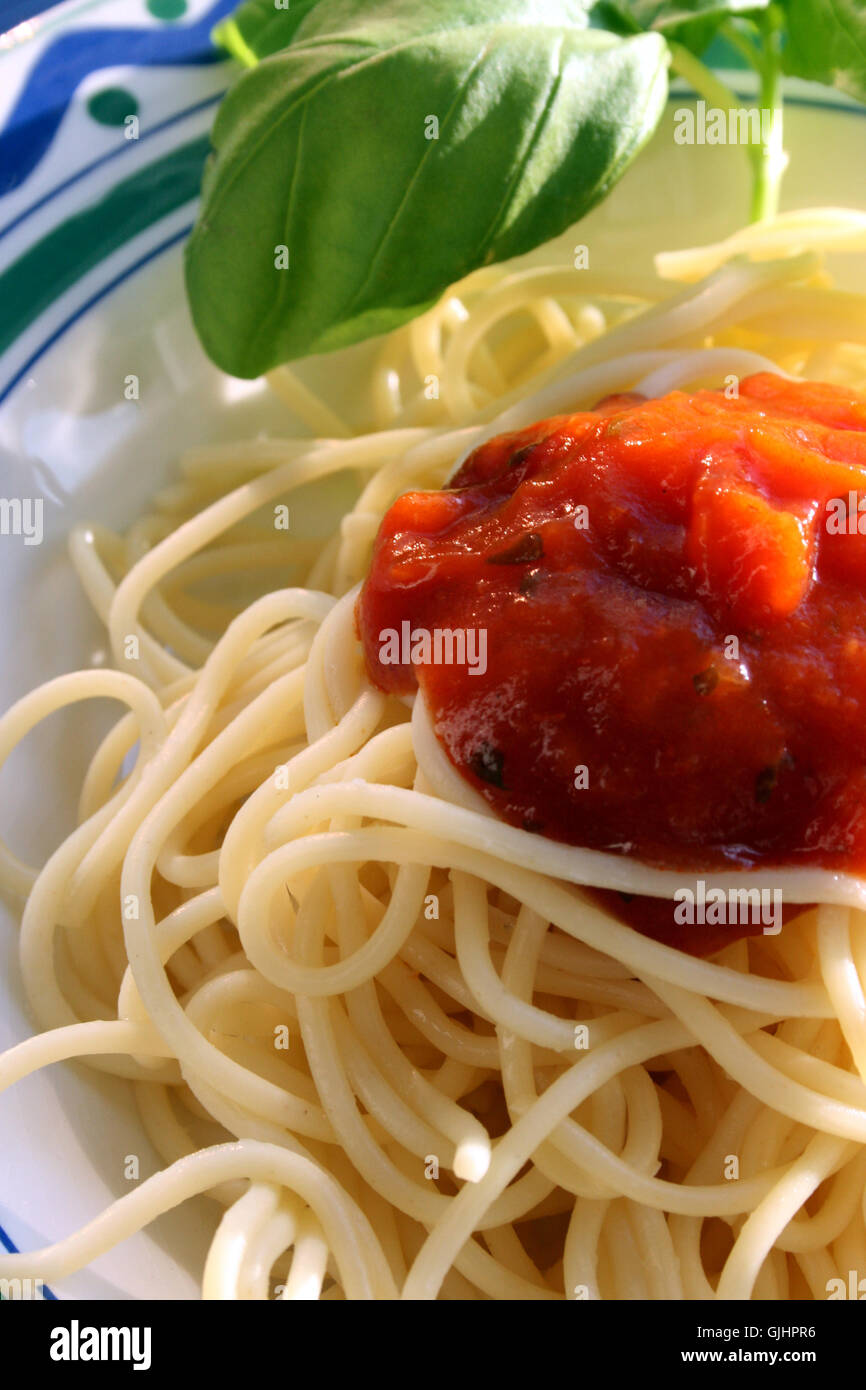 spaghetti napoli (3 Stock Photo - Alamy