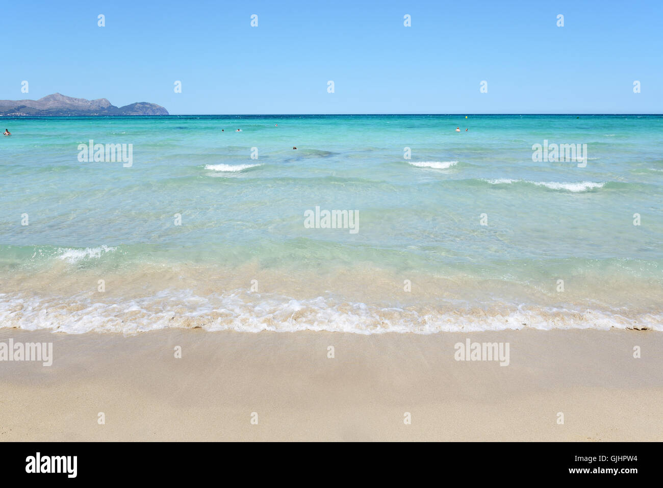 Alcudia beach mallorca hi-res stock photography and images - Alamy
