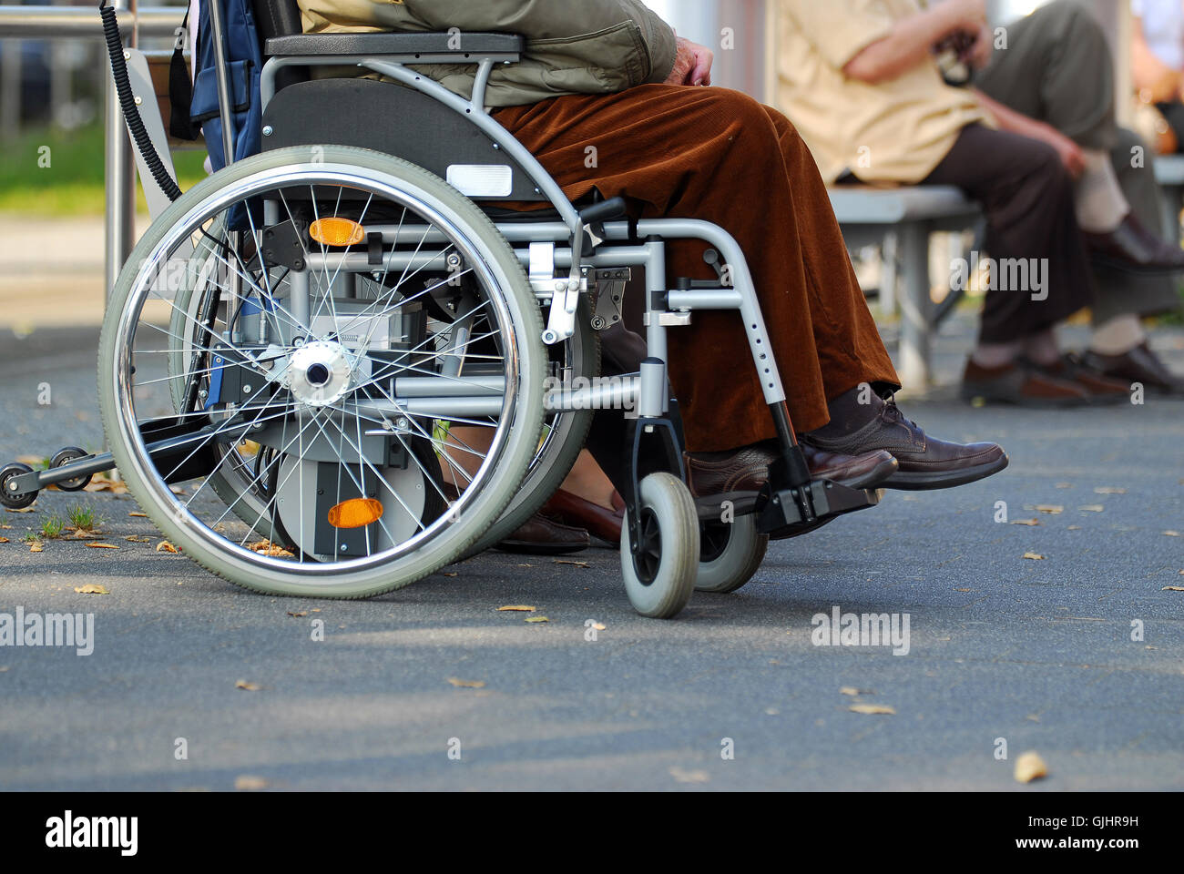 wheelchair wheel wheels Stock Photo - Alamy